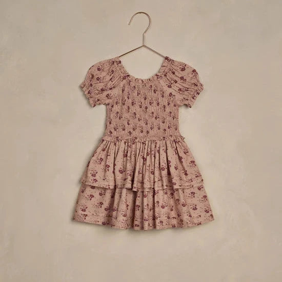 Cosette Dress - Fig Ditsy – The Piccolina Shop