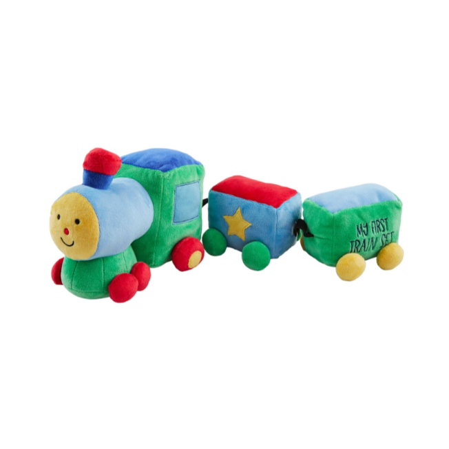 My First Train Set Plush Set – The Piccolina Shop